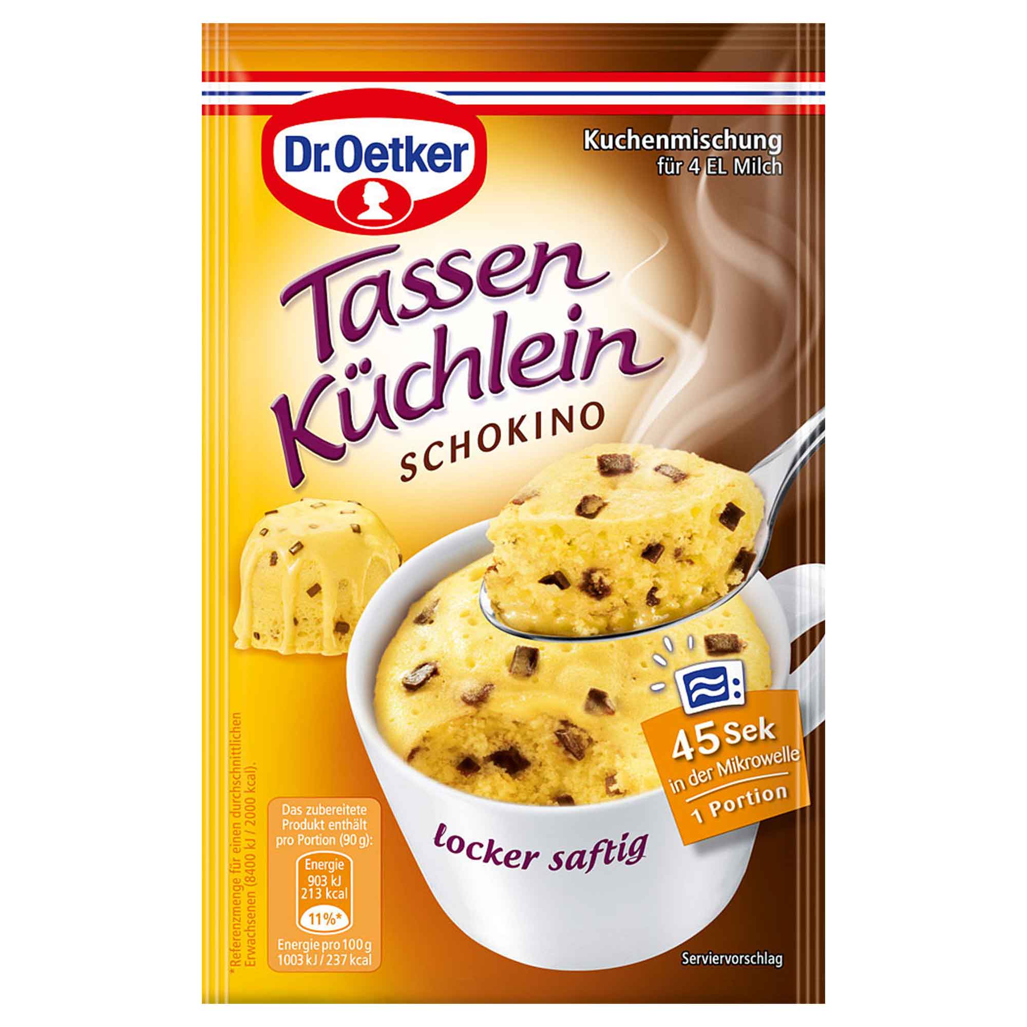 Buy Dr. Oetker cups cakes chocino - 50g online