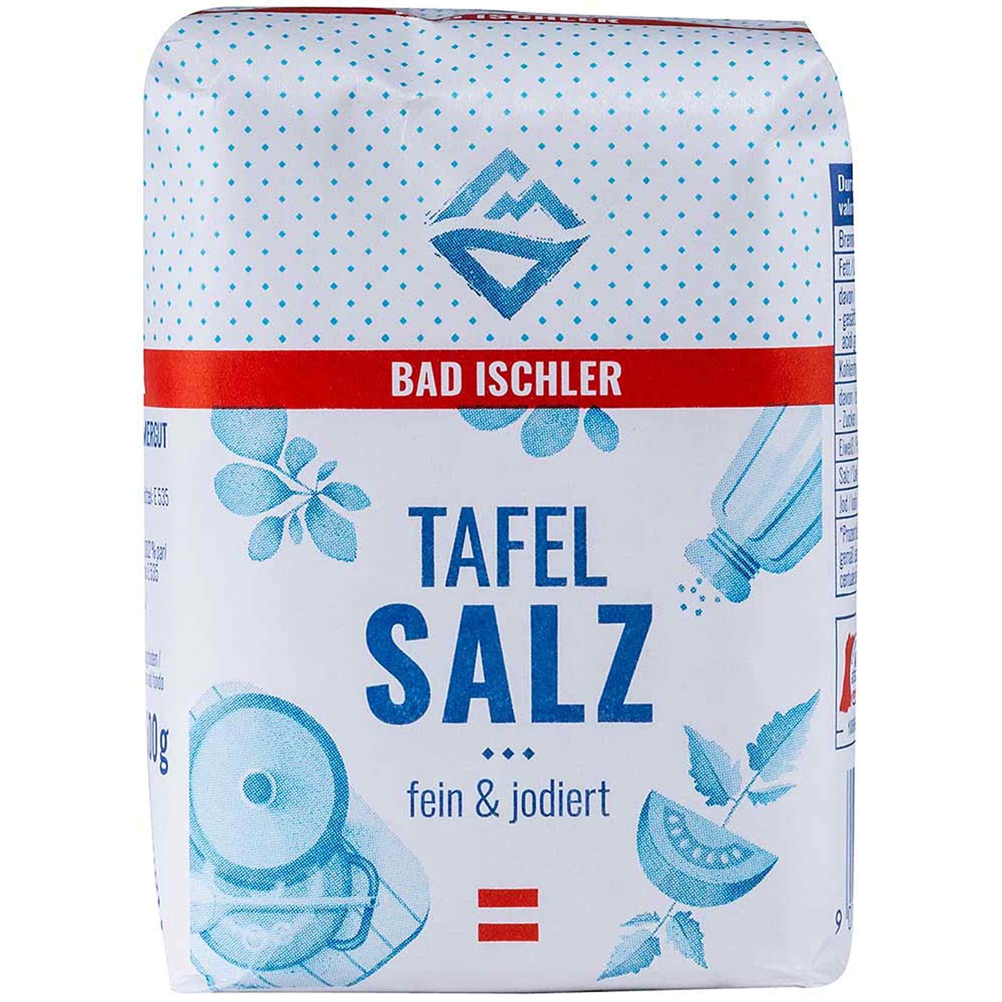 BAD ISCHLER Tafelsalz - 500g online kaufen