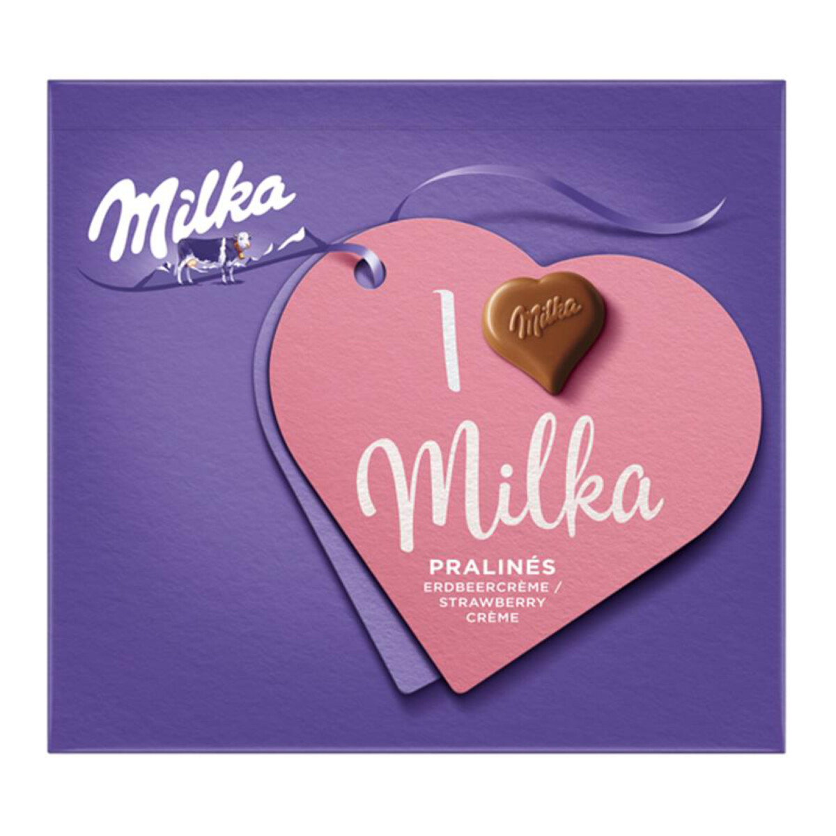 Milka I Love Milka Erdbeer 110g von Milka online kaufen