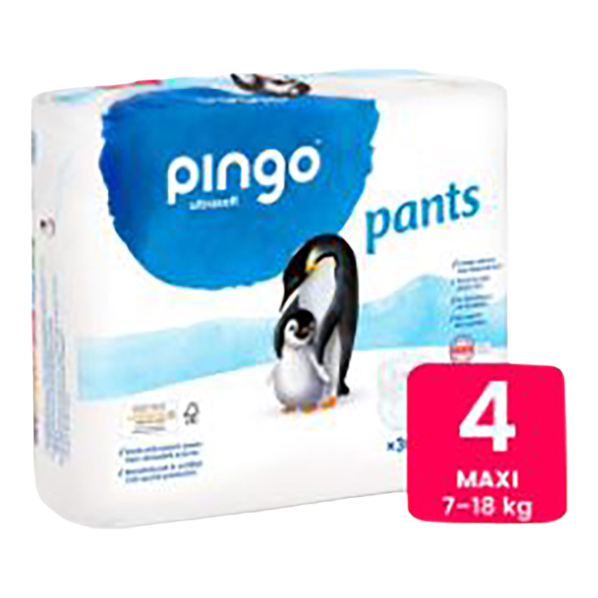 Bio Windel Pants Nr 4 7-18kg 30Stück von Pingo Swiss online kaufen