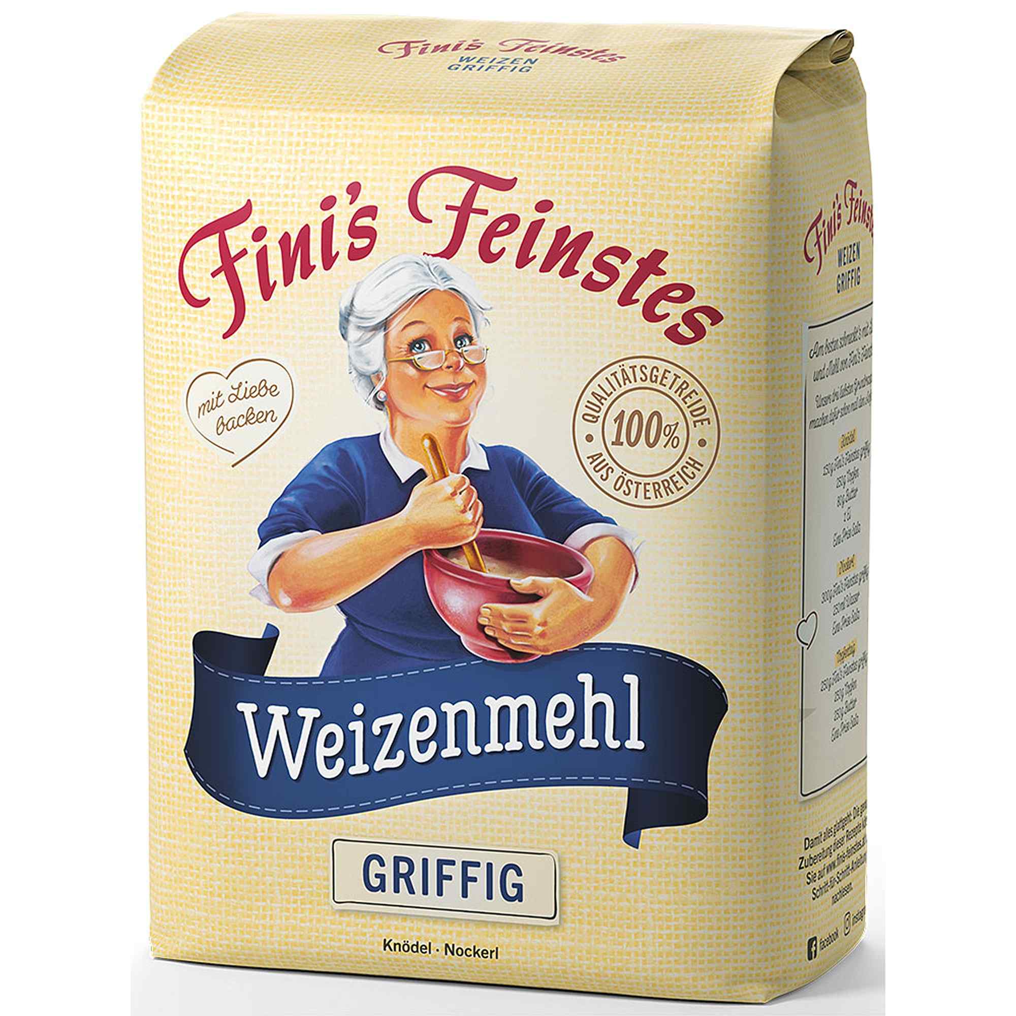 Buy Finis finest wheat flour handy - 1000g online