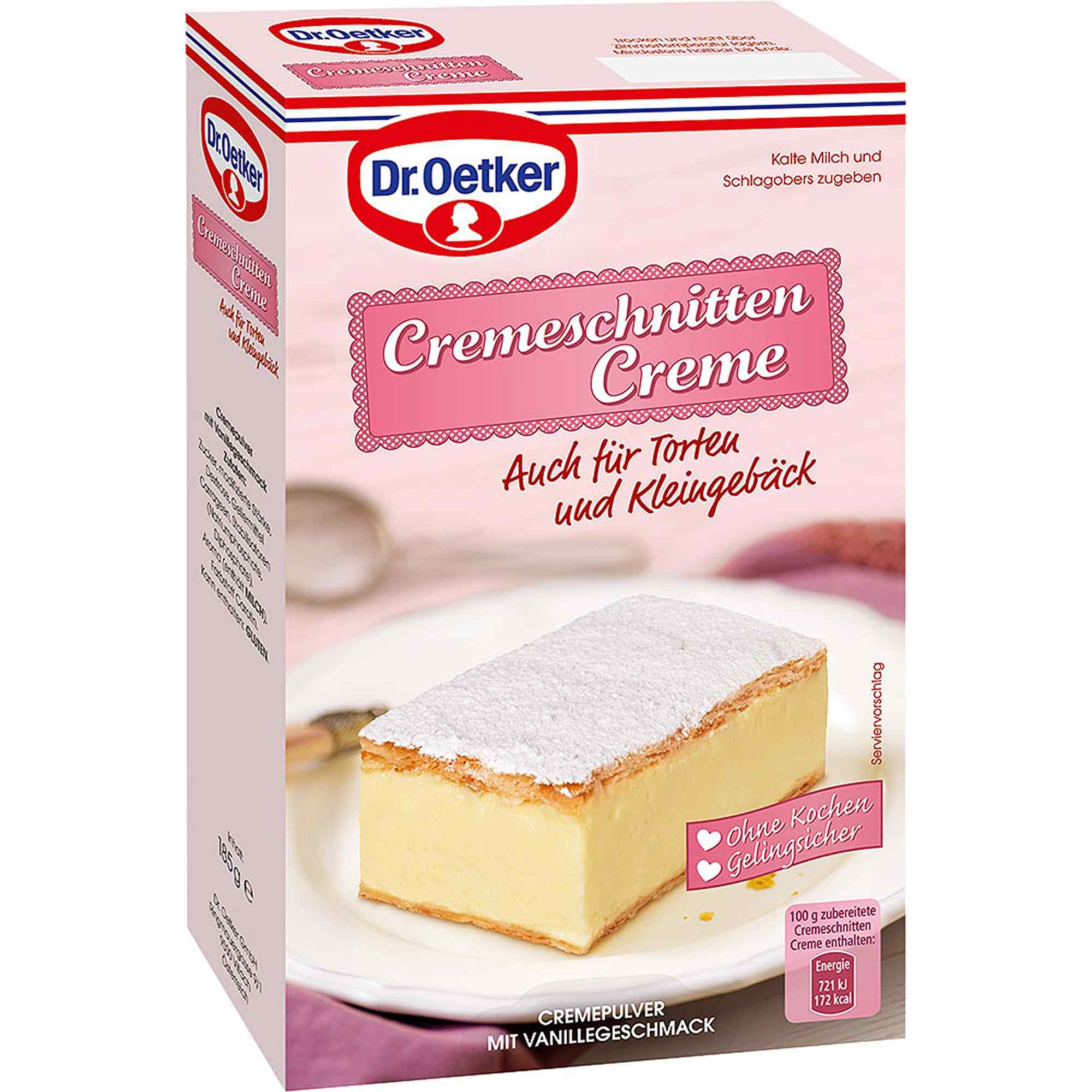 Dr. Oetker Cremeschnitten-Creme 185g online kaufen