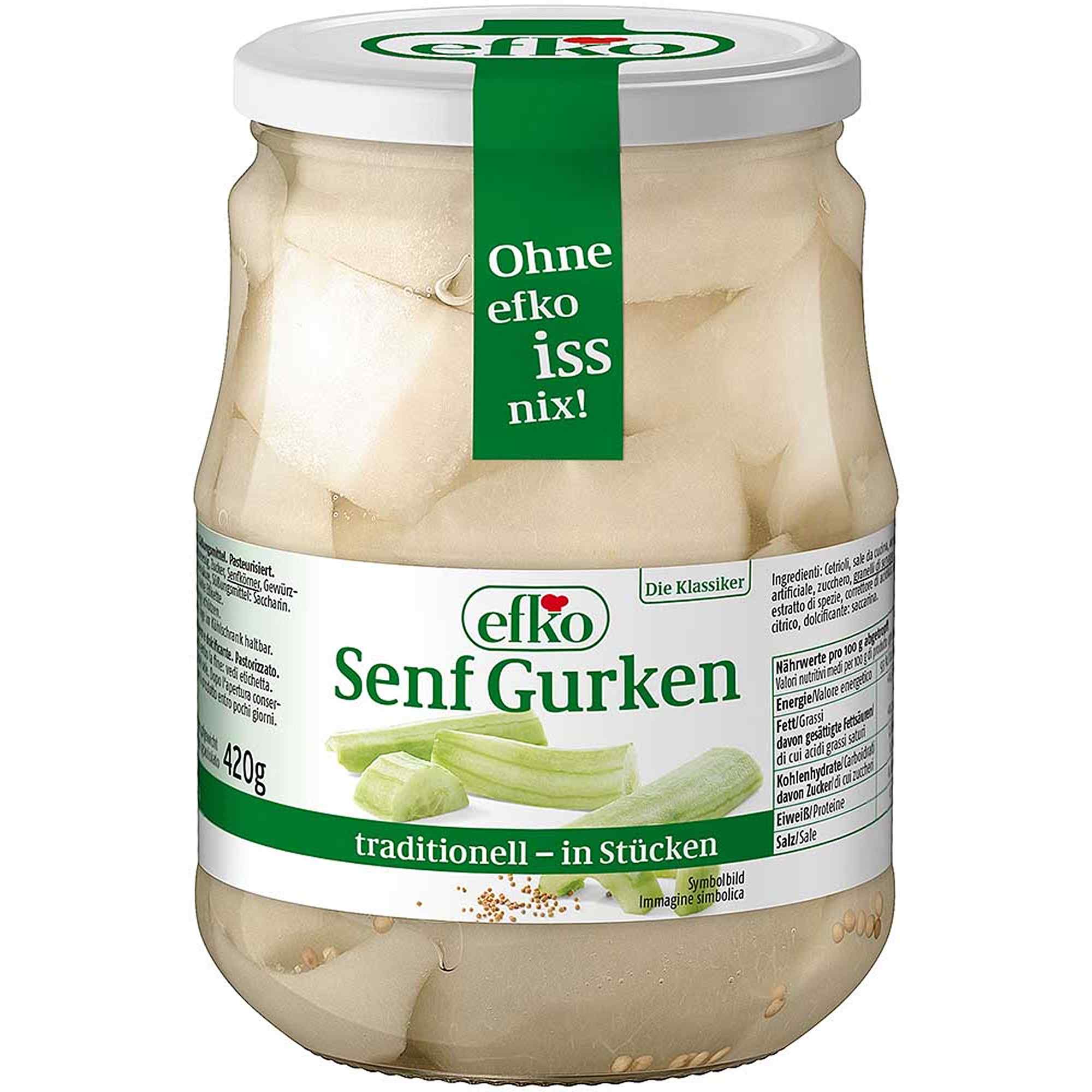 Buy efko mustard gherkins 720ml online