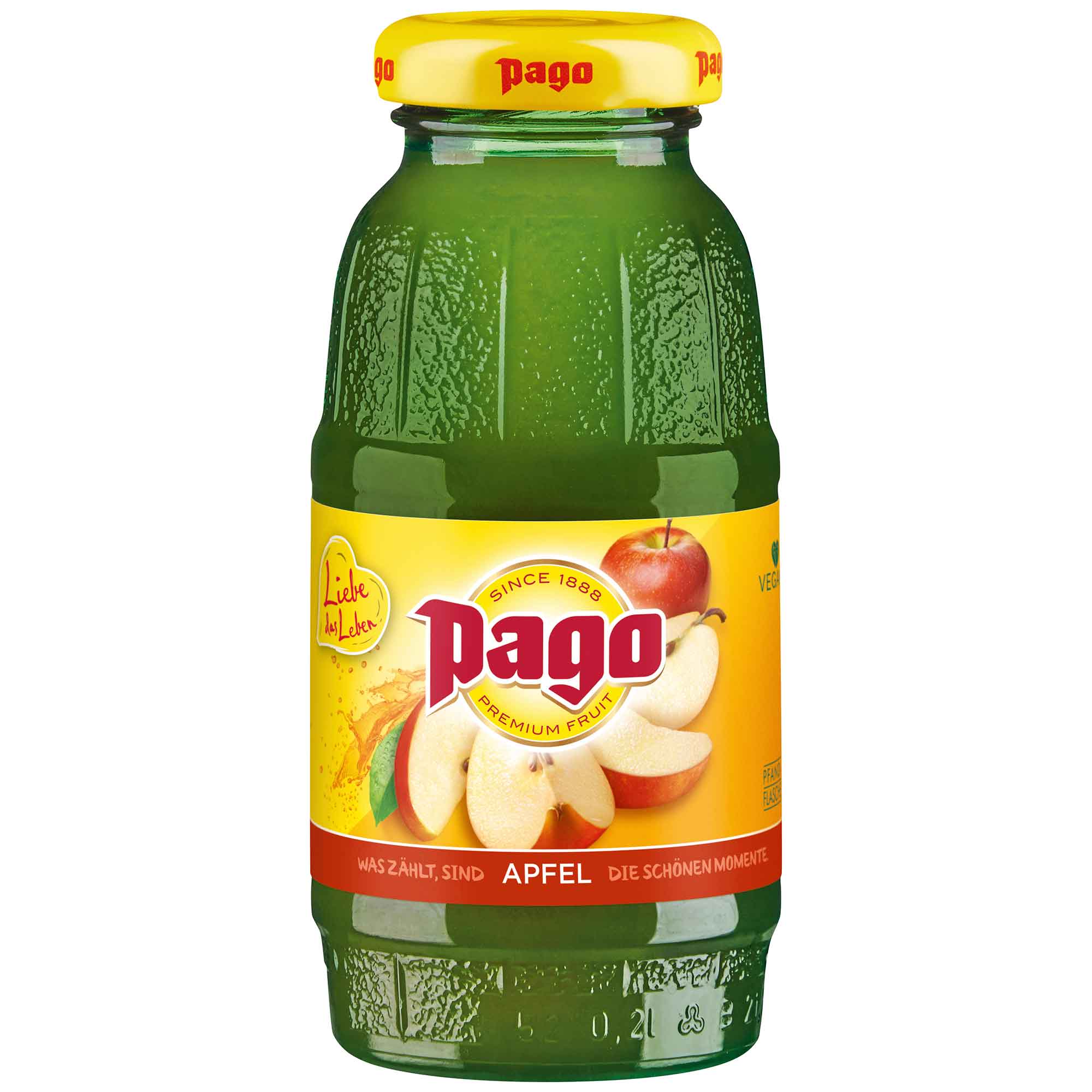 Buy Pago apple juice 200ml disposable - value pack of 24 from Pago ...