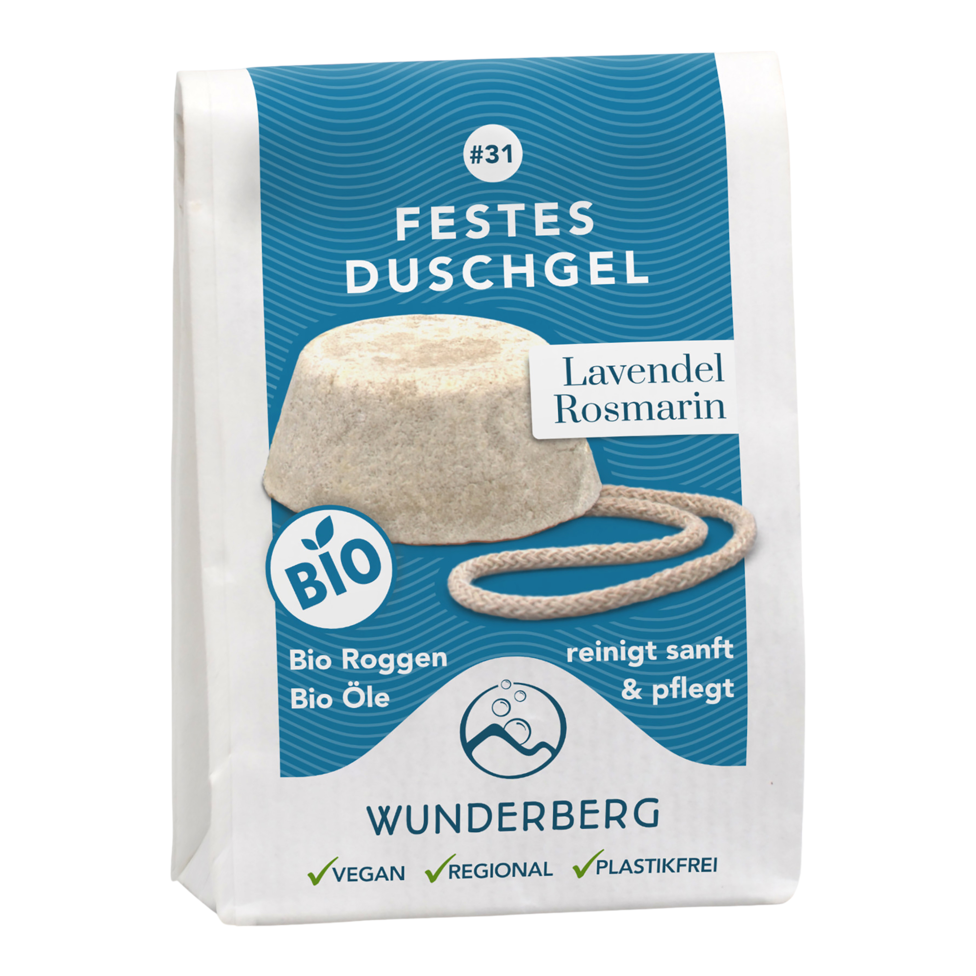 Bio Duschgel Lavendel-Rosmarin 80g von Wunderberg online kaufen