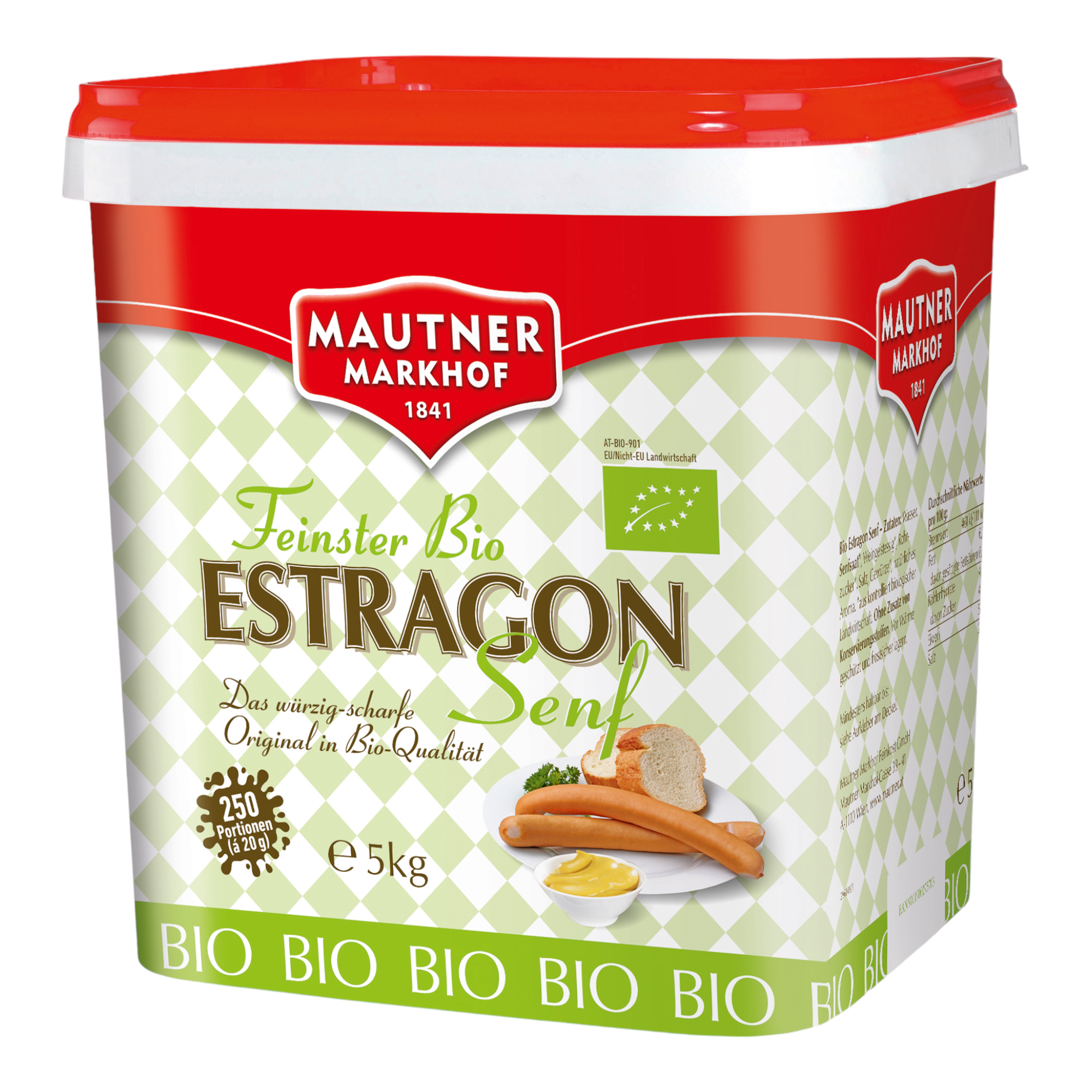Bio Estragon Senf 5000g von Mautner Markhof online kaufen