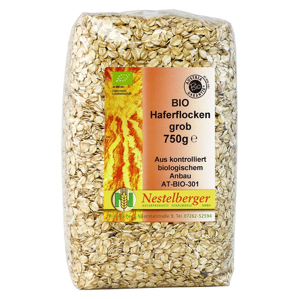 Bio Haferflocken grob 750g online kaufen