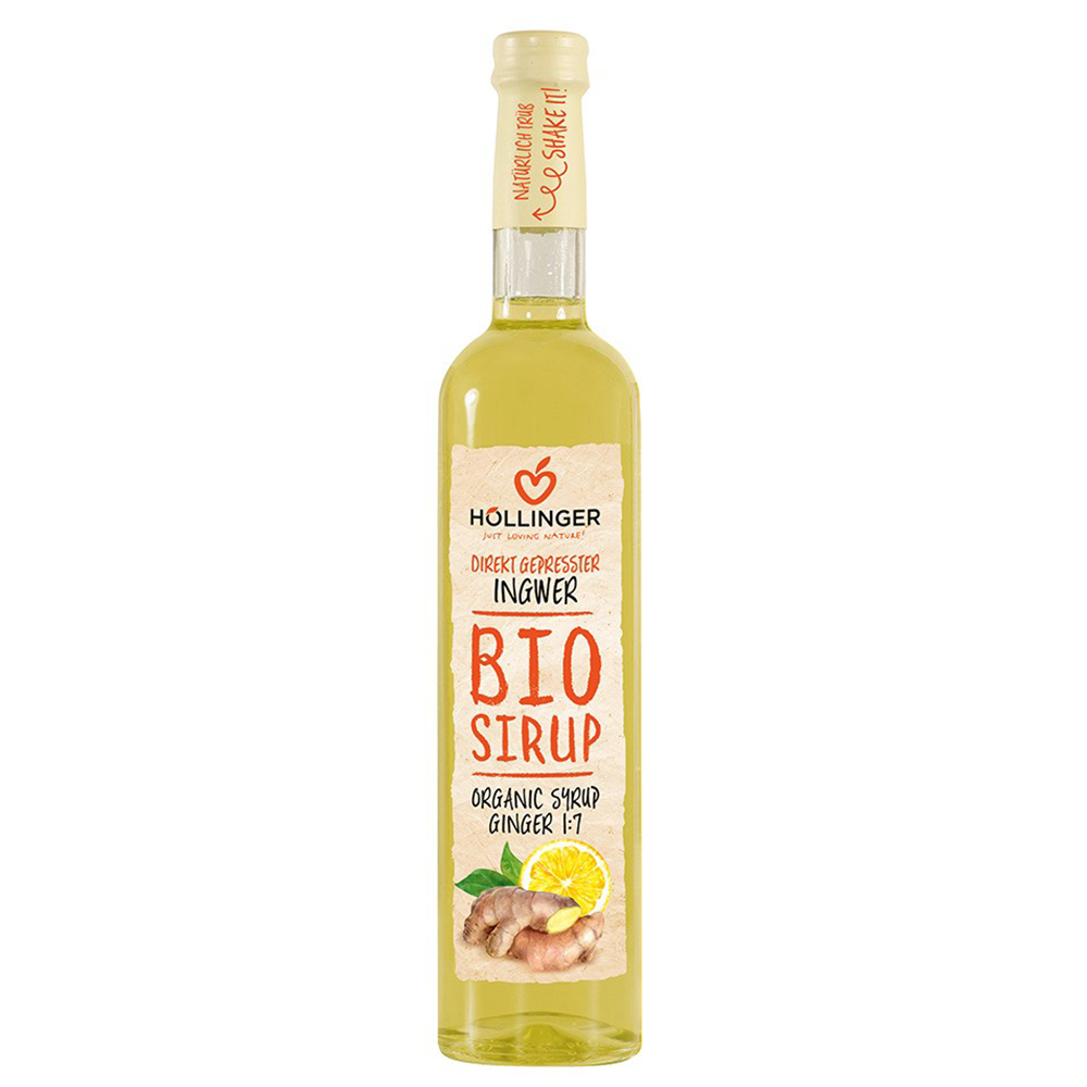 Bio Ingwer Sirup 500ml online kaufen