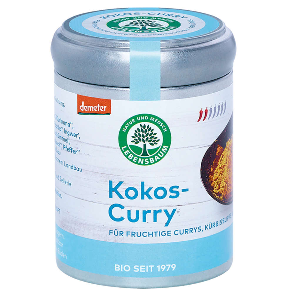 Bio Kokos Curry 65g von LEBENSBAUM online kaufen
