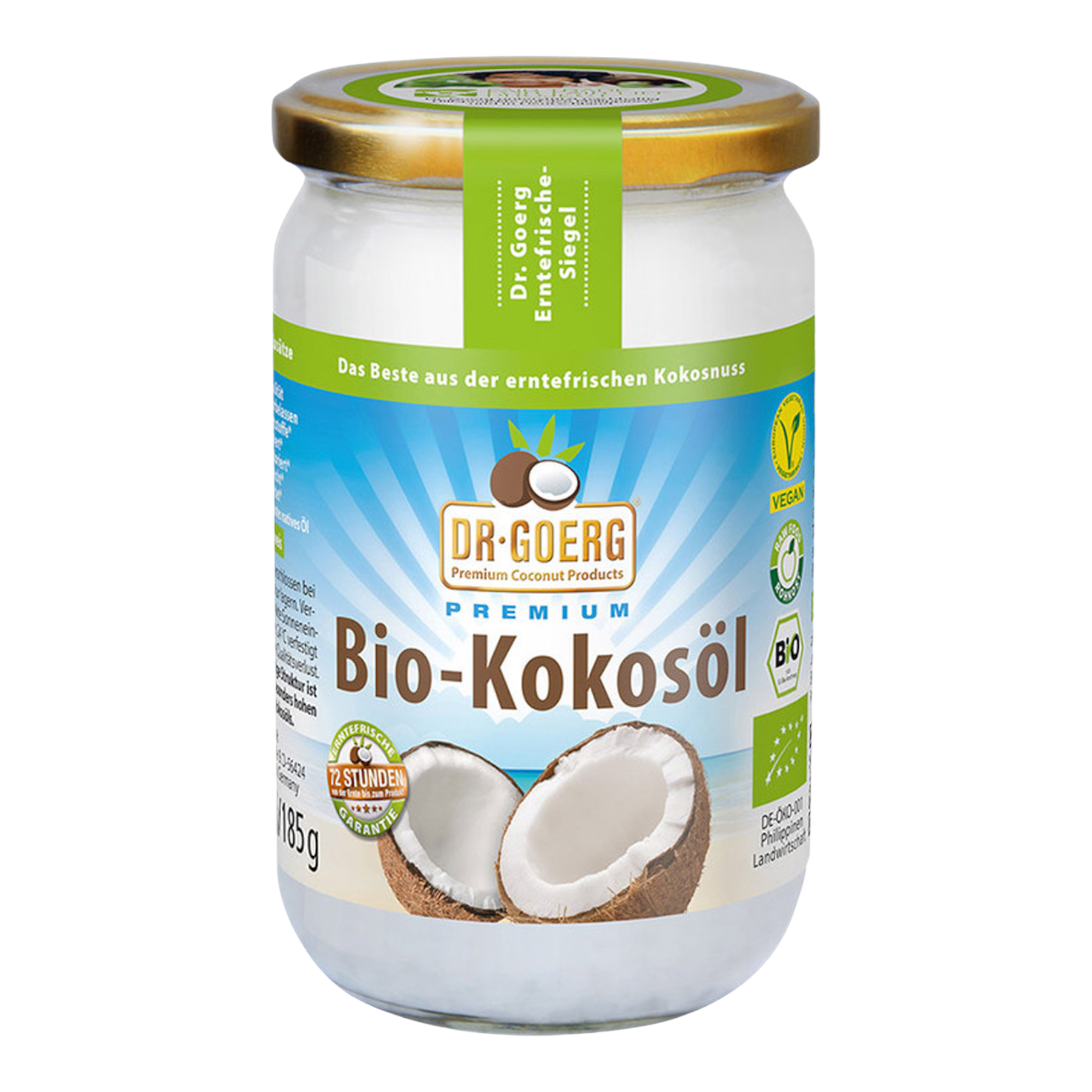 Bio Kokosöl 200ml - 6er Vorteilspack von Dr Goerg online kaufen