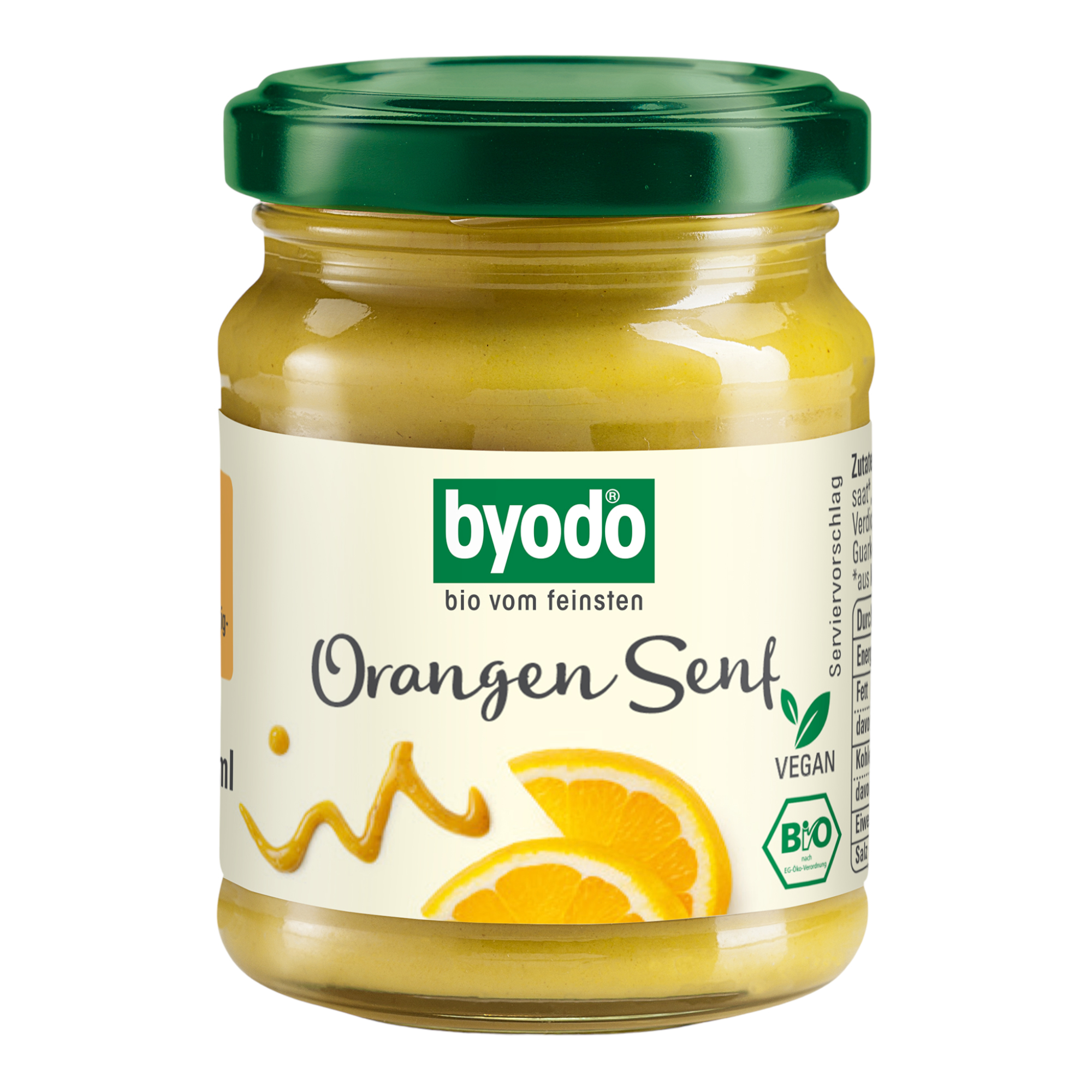Bio Orangen Senf 125ml - 6er Vorteilspack von Byodo online kaufen