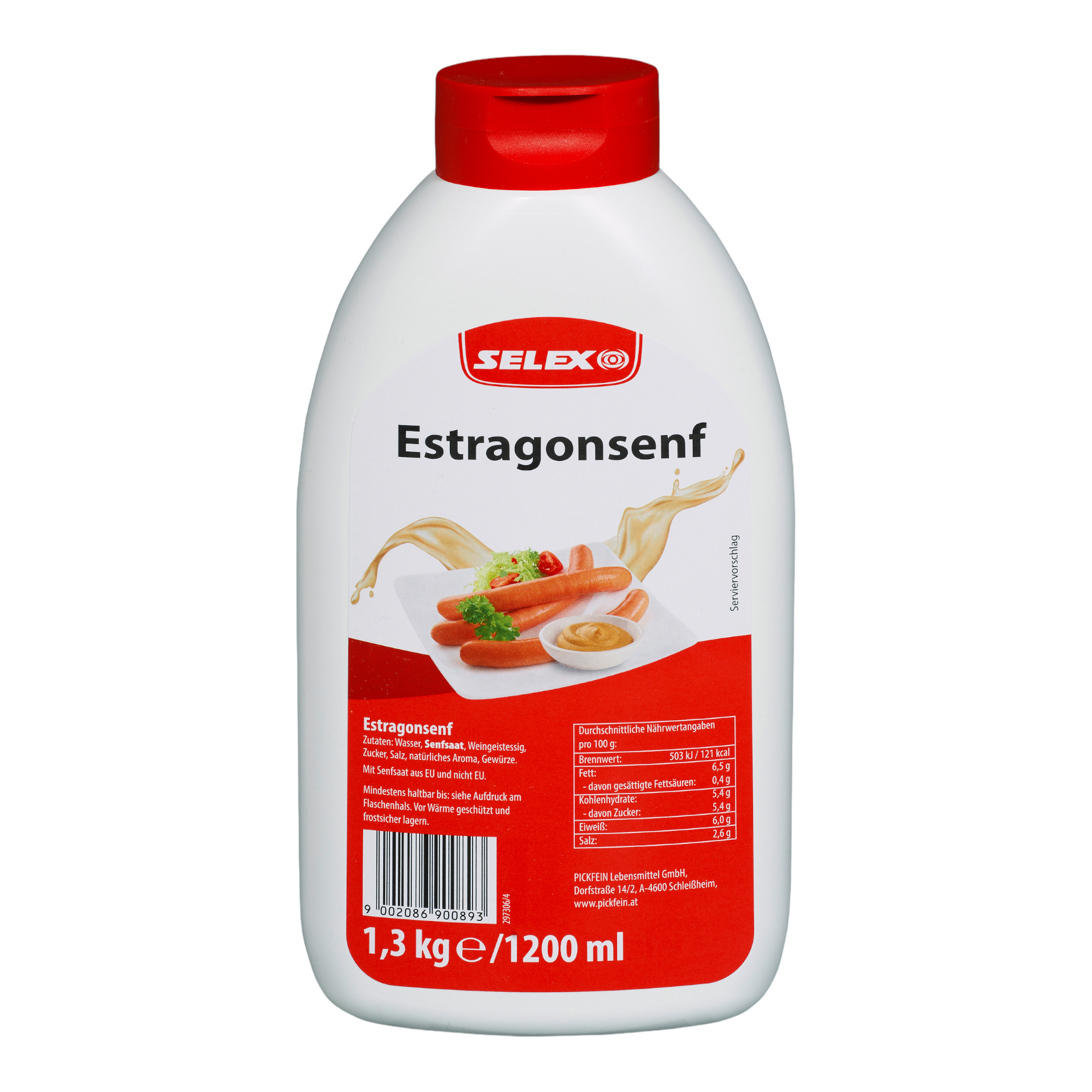 Estragon Senf 1300g von Selex online kaufen