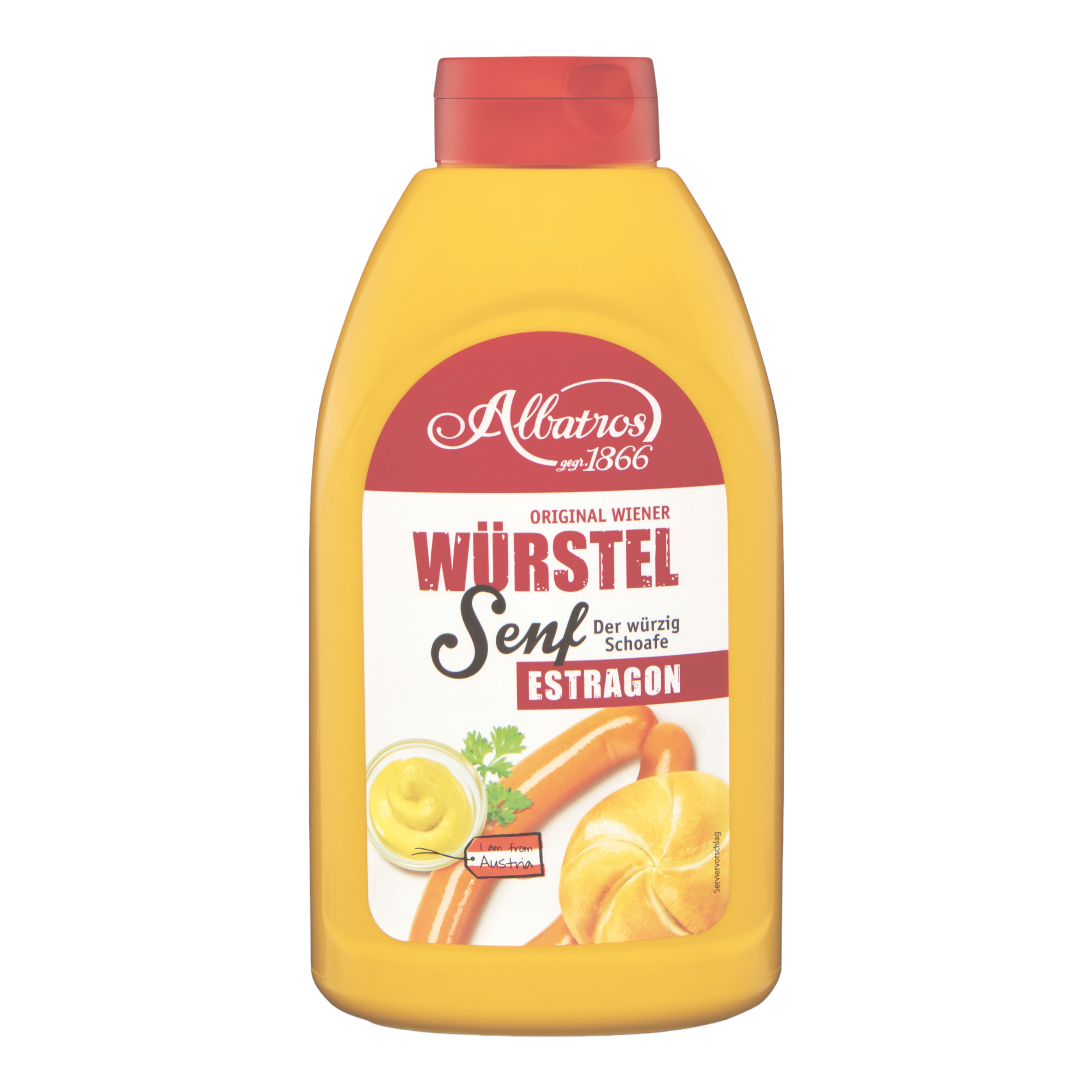 Albatros Original Wiener Würstel Senf Estragon 1300g online kaufen