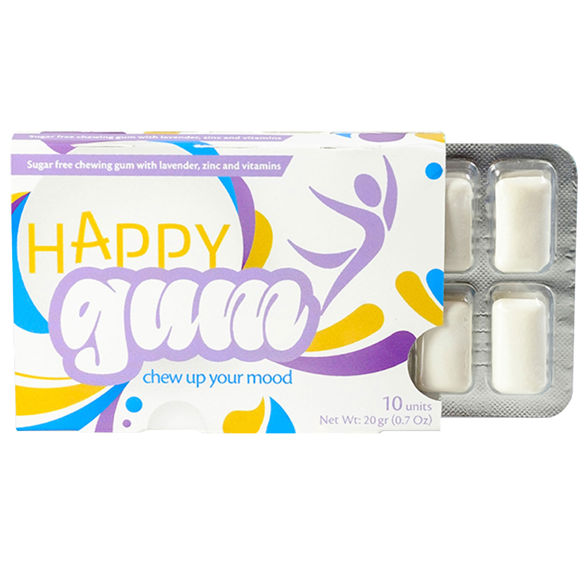 HappyGum Kaugummi Packung 9 Stück online kaufen