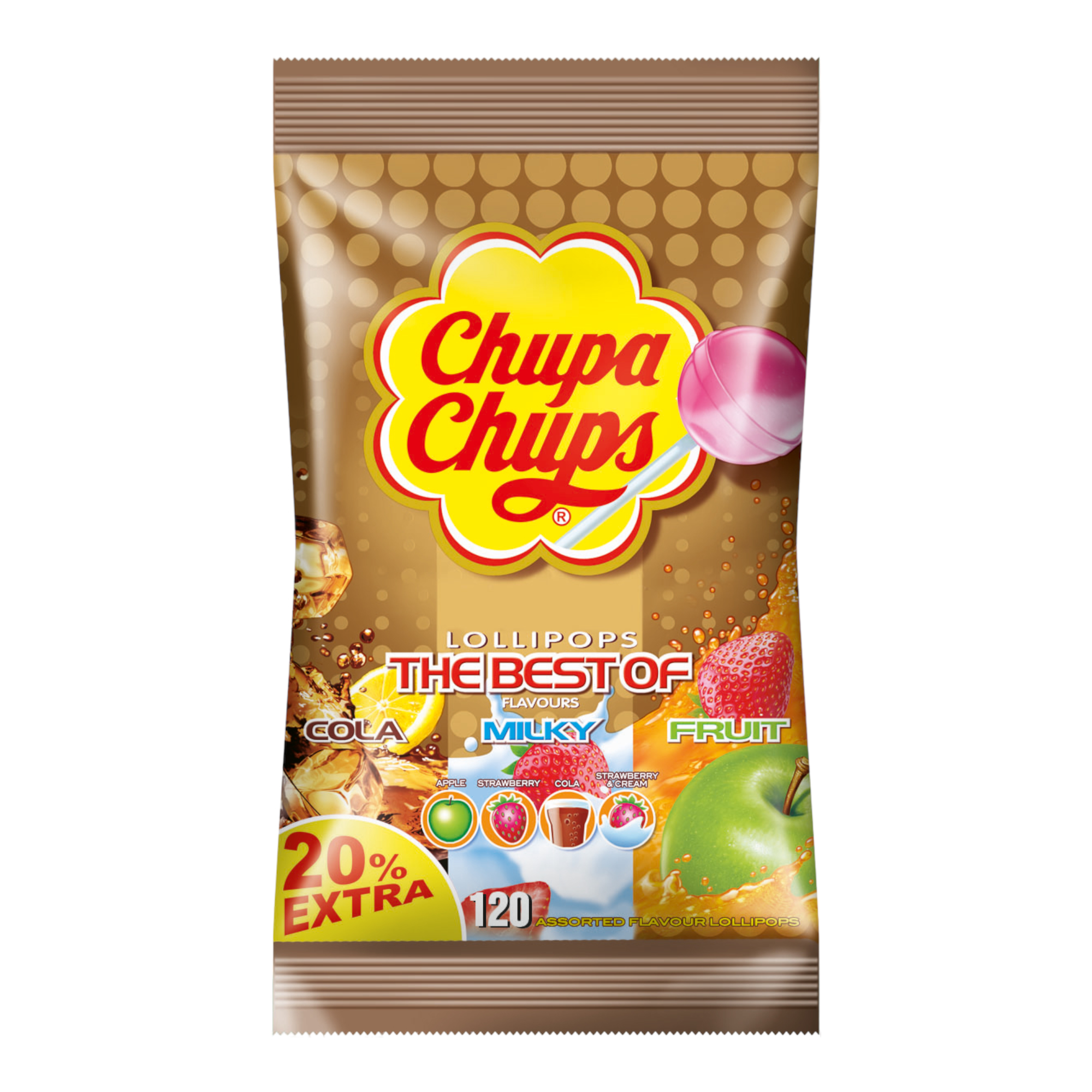 Lolly The Best of - 120 value pack from Chupa Chups