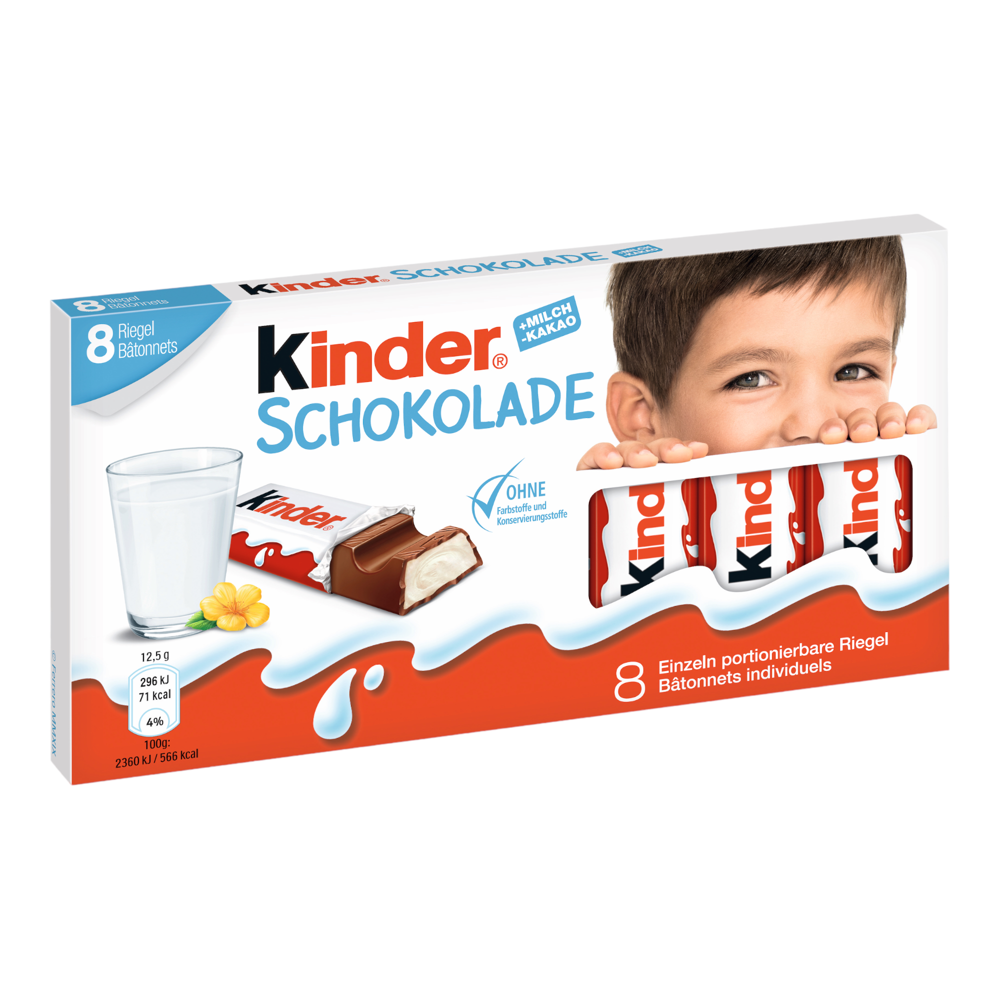 Kinder Schokolade 100g von Kinder online kaufen