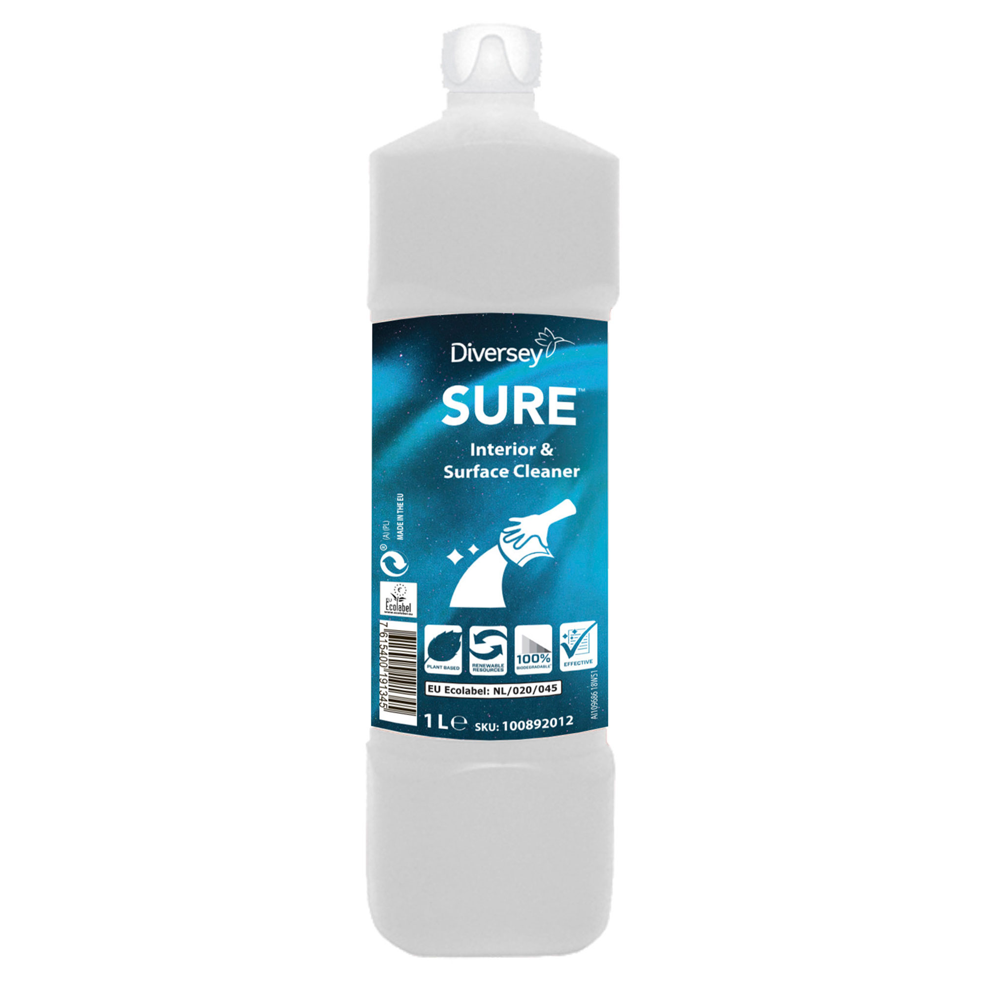 Sure Interior & Surface Cleaner 1l - Geeignet für die Reinigung aller ...
